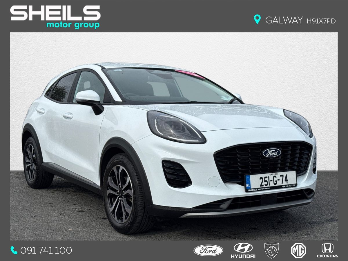 2025 Ford Puma 1.0L EcoBoost Hybrid 125PS Titanium | Jammer.ie